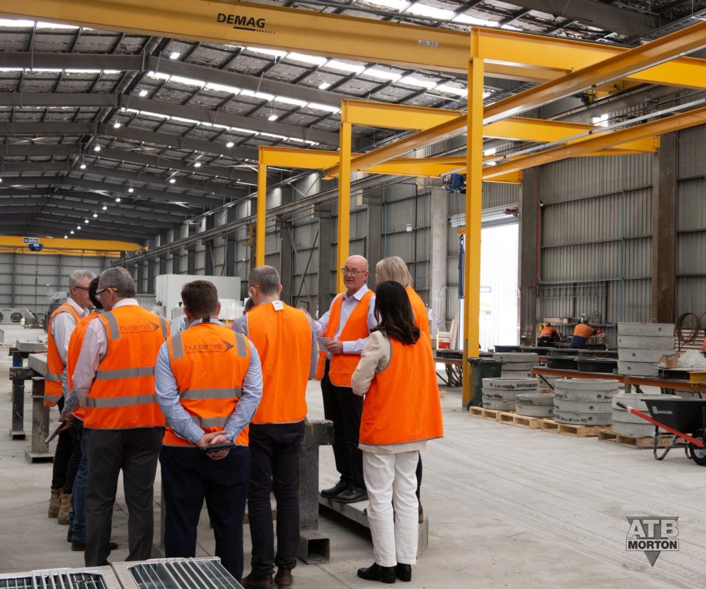 HunterNet & Star Of The South Visit ATB Morton Group - ATB Morton