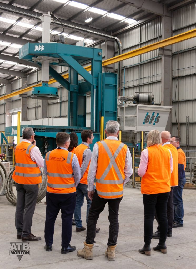 HunterNet & Star Of The South Visit ATB Morton Group - ATB Morton