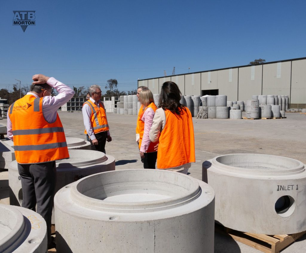 HunterNet & Star Of The South Visit ATB Morton Group - ATB Morton