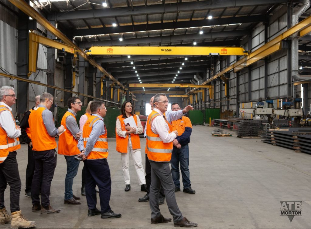 HunterNet & Star Of The South Visit ATB Morton Group - ATB Morton