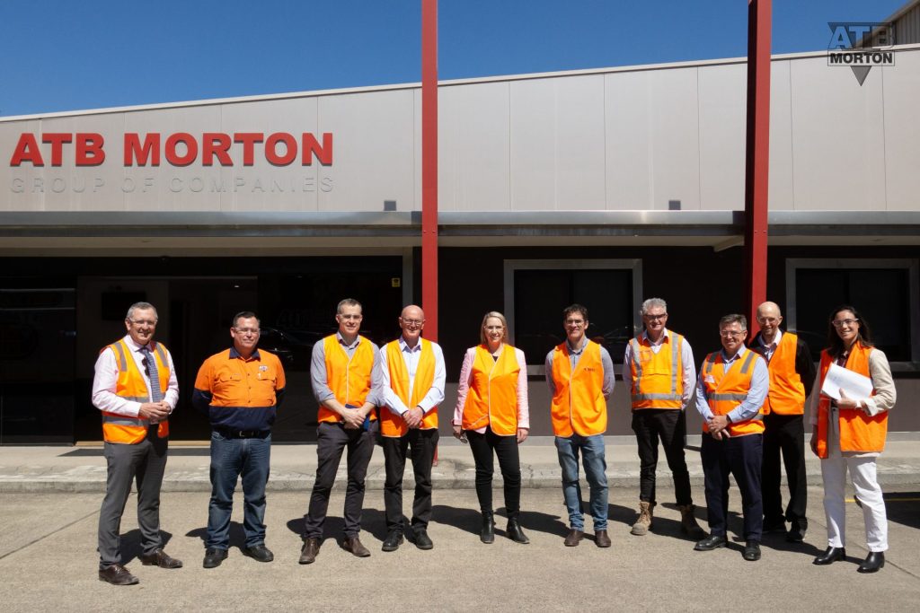 HunterNet & Star Of The South Visit ATB Morton Group - ATB Morton
